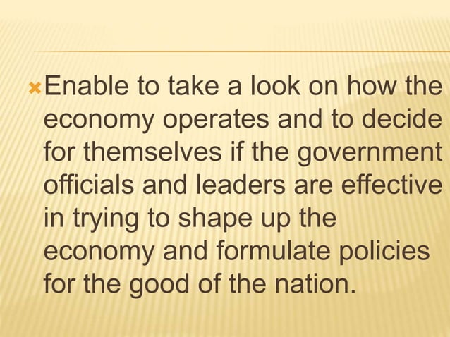 Introduction to Economics | PPT | Free Download