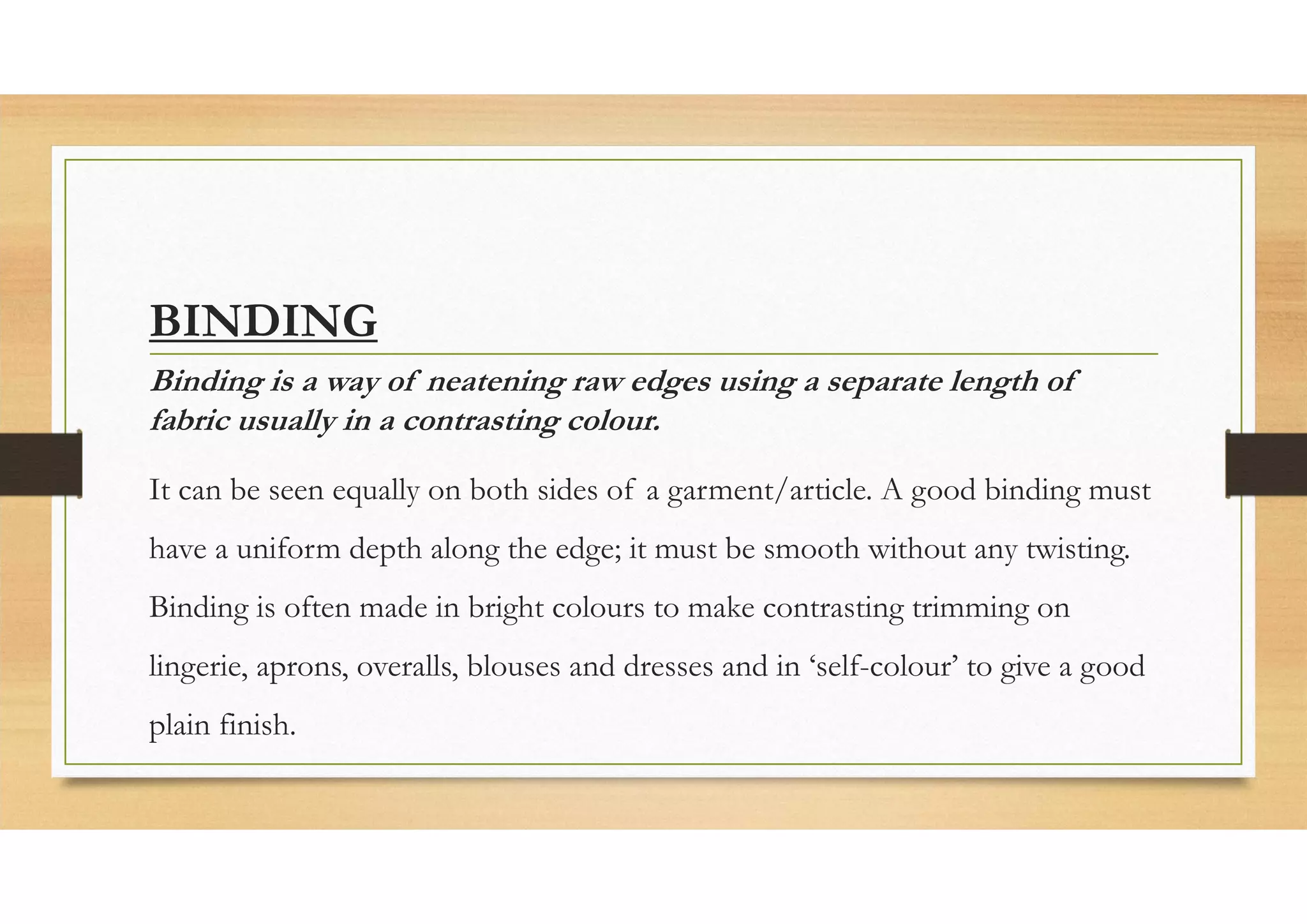 INTRODUCTION TO EDGE FINISHES | PDF