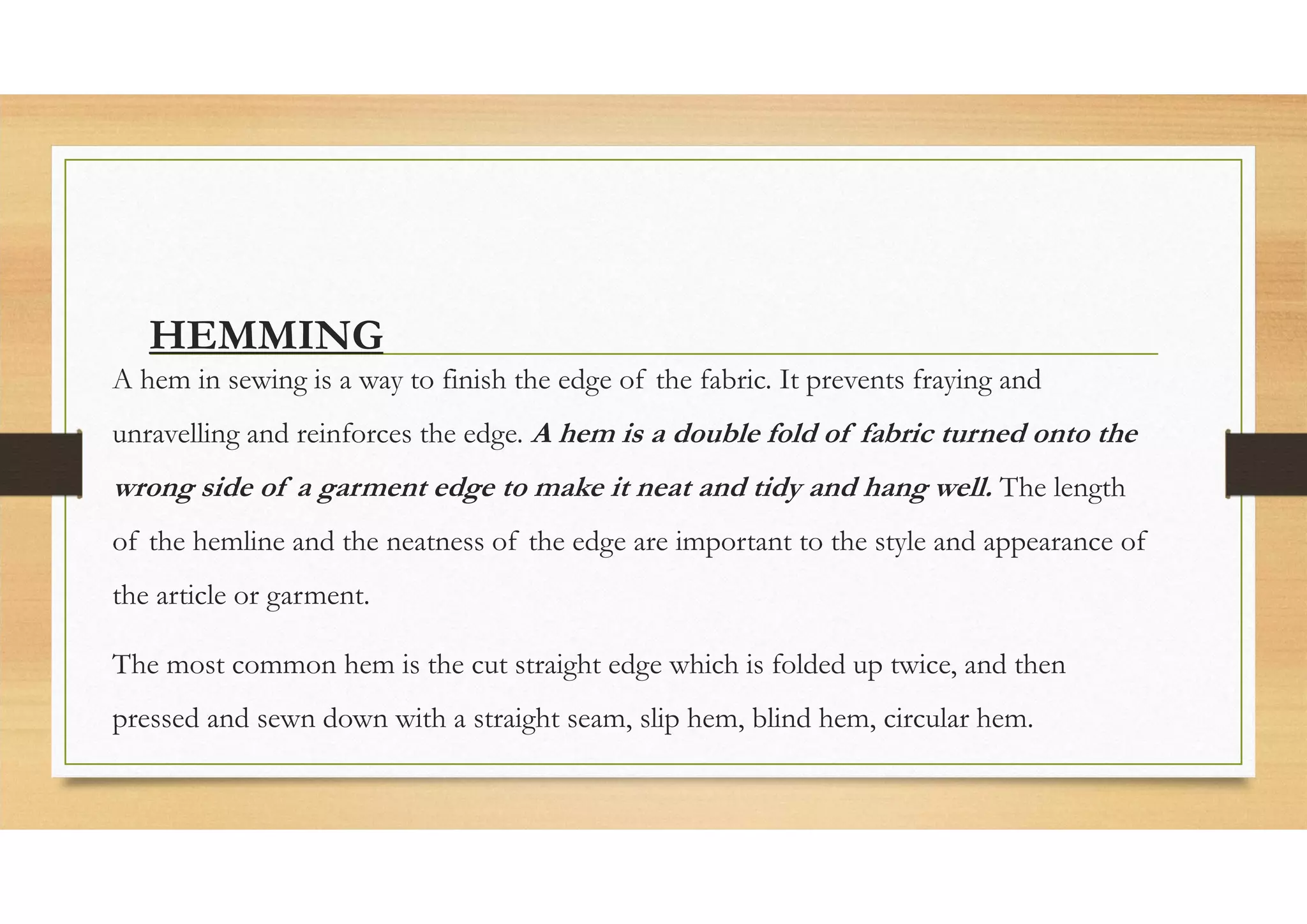 INTRODUCTION TO EDGE FINISHES | PDF
