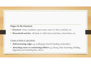 INTRODUCTION TO EDGE FINISHES | PDF