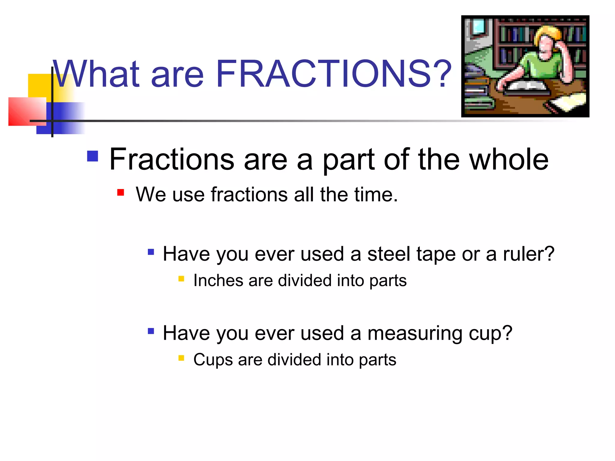 Intoduction to fractions | PPT