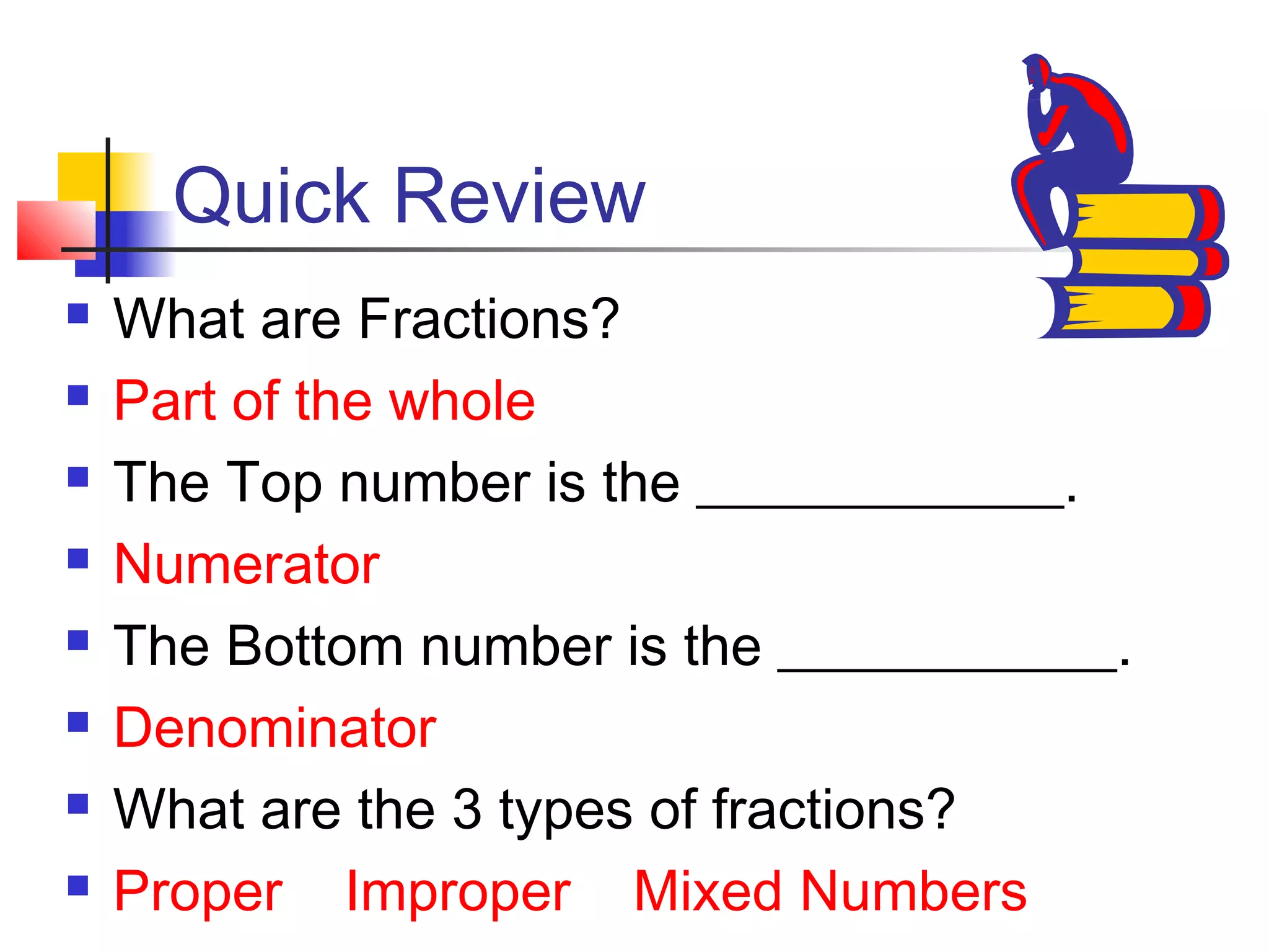 Intoduction to fractions | PPT