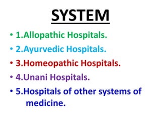 INTRODUCTION TO HOSPITALS | PPTX