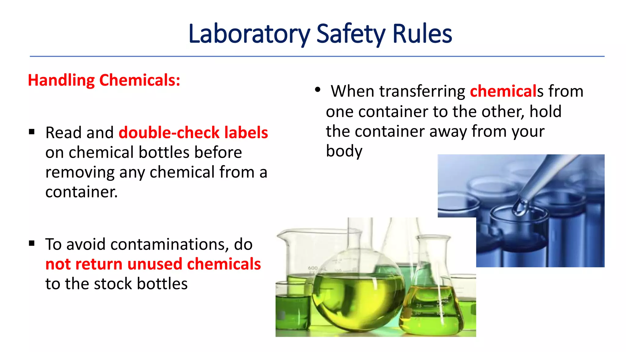 Intoduction to Laboratory Safety Rules | PPTX