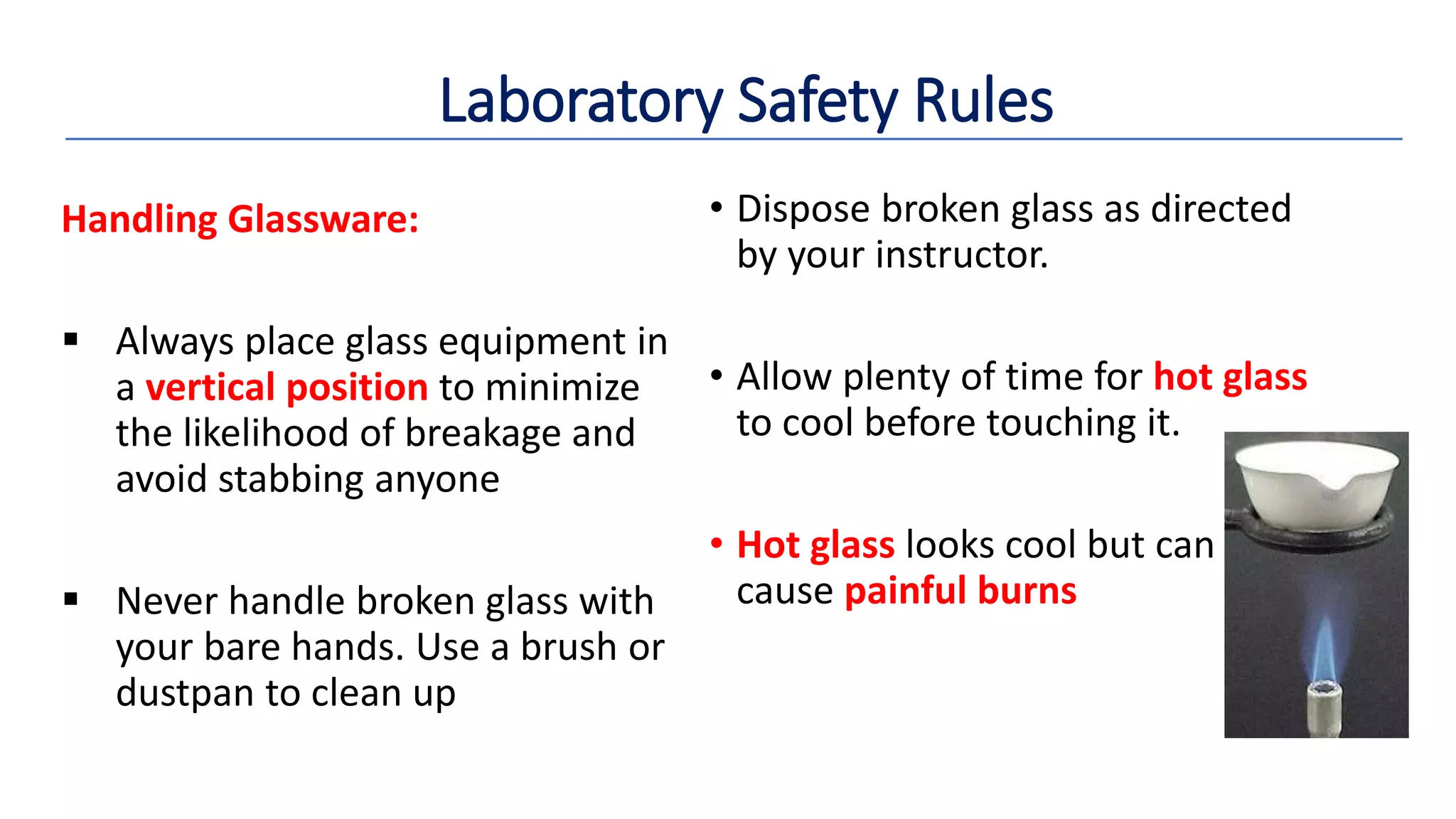 Intoduction to Laboratory Safety Rules | PPTX