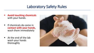 Intoduction to Laboratory Safety Rules | PPTX