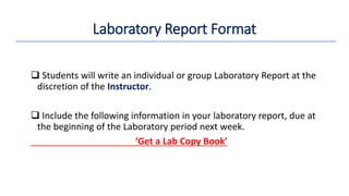 Intoduction to Laboratory Safety Rules | PPTX