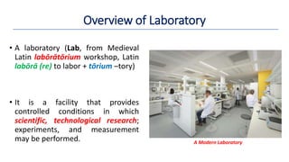 Intoduction to Laboratory Safety Rules | PPTX