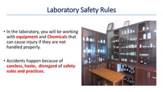 Intoduction to Laboratory Safety Rules | PPTX