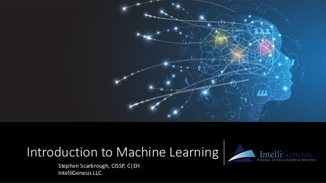 Introduction to Machine Learning