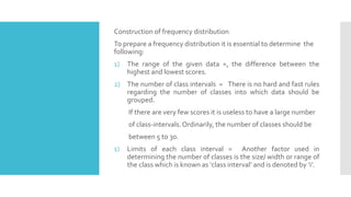 Intoduction to statistics | PPT