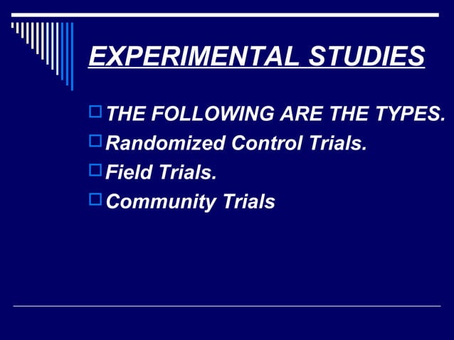 INTRO TO EPIDEMIOLOGICAL METHODS | PPT | Biological Sciences | Science