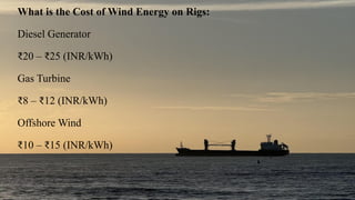 Power Generation on Rig : PPT consists the difference between ...