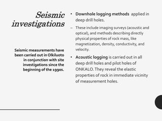 Into infinity (Onkalo Project) | PPT