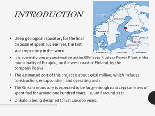 Into infinity (Onkalo Project) | PPT