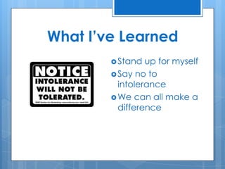 Intolerance Presentation | PPTX
