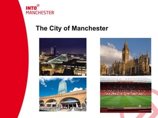 Into manchester presentation blue | PPT