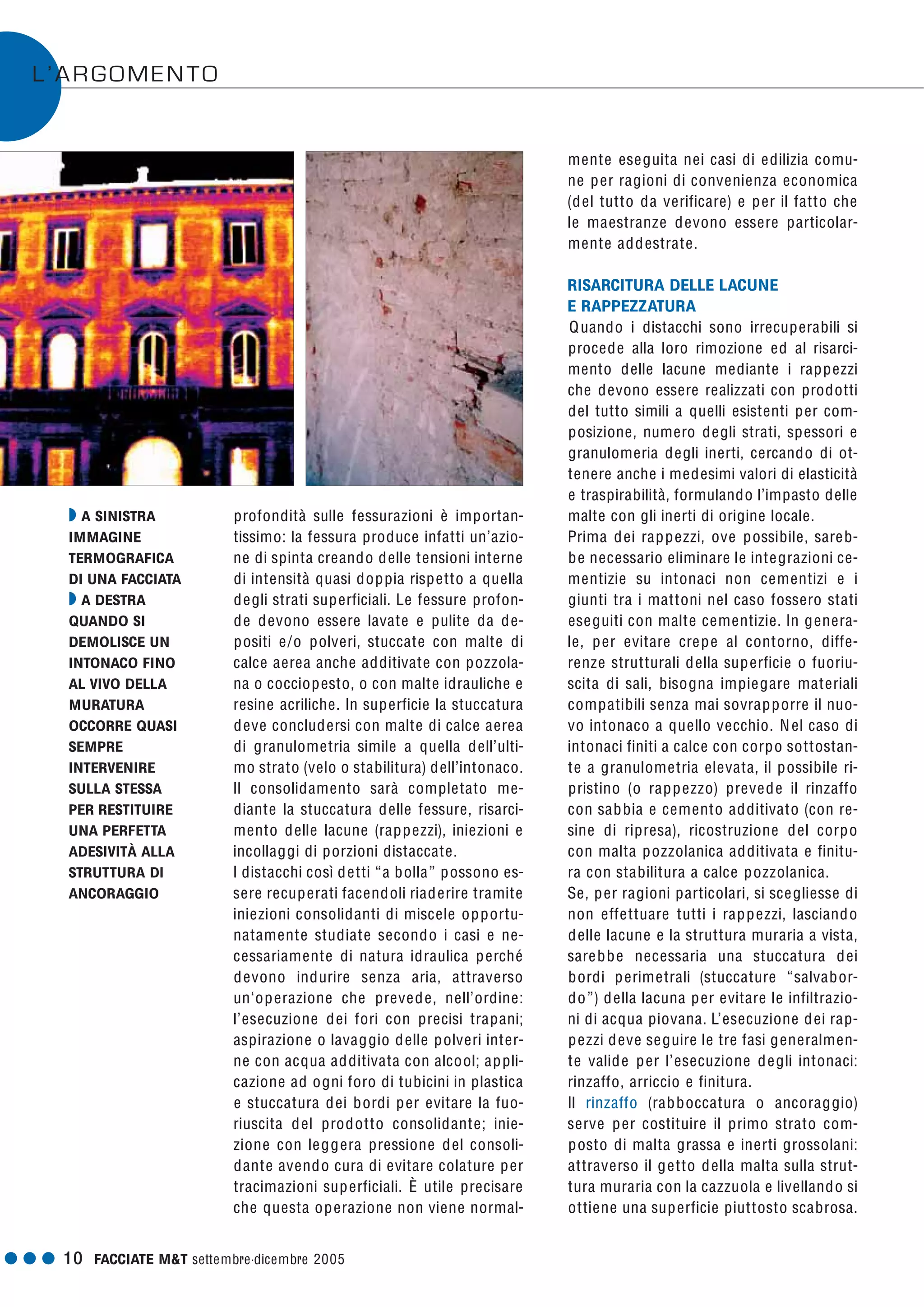 Intonaco in facciata | PDF