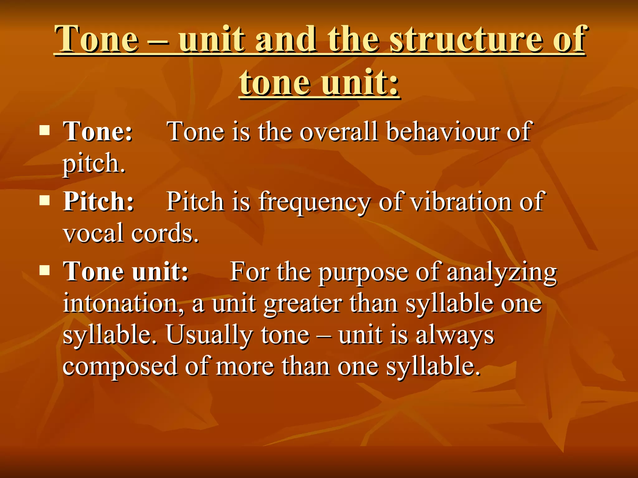 Intonation | PPT