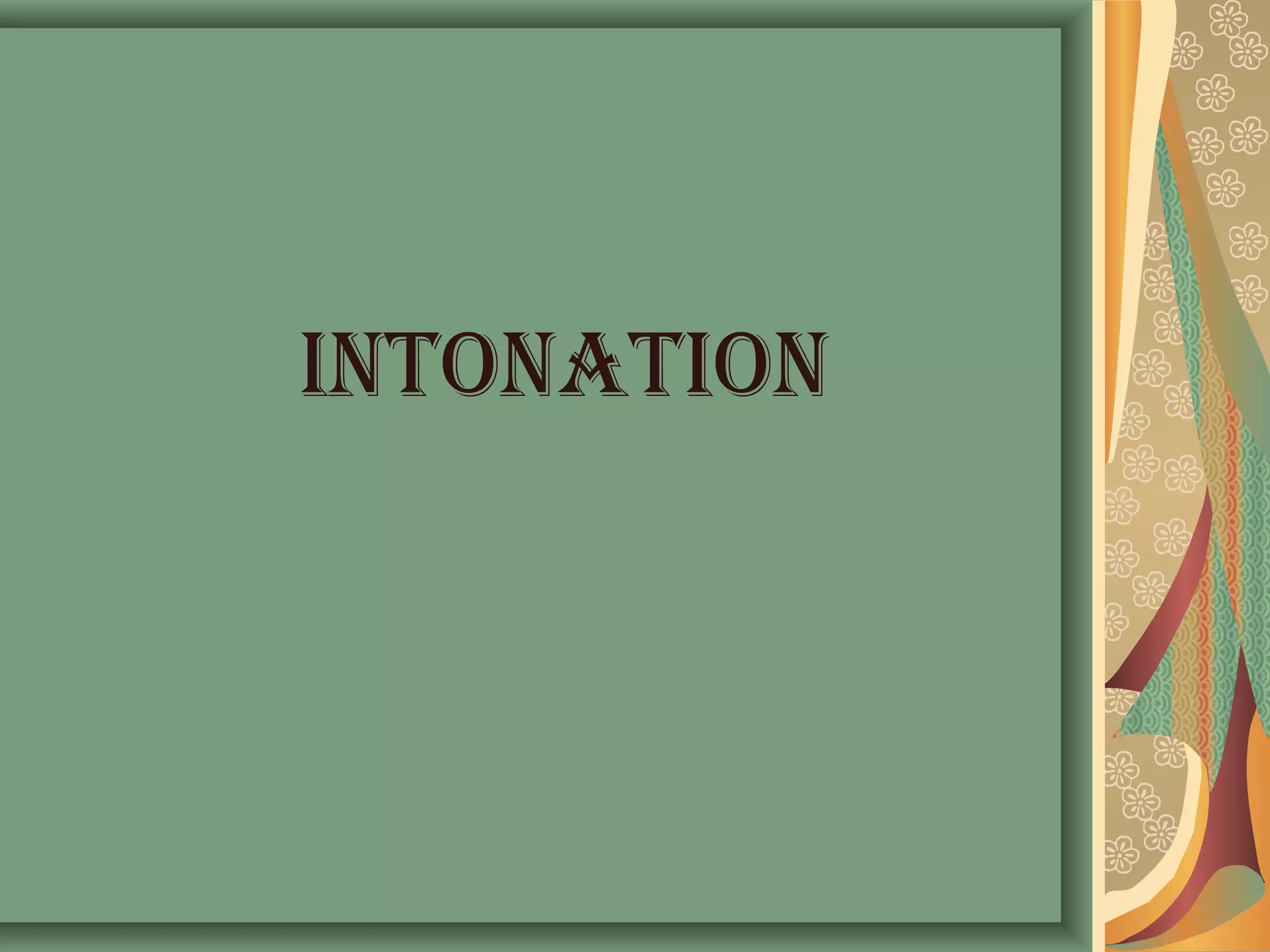 Intonation | PPT