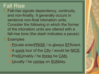 Intonation | PPT