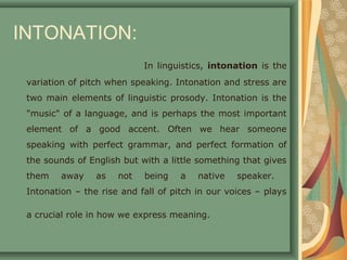 Intonation | PPT