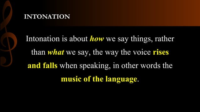 Intonation and its types rules | PPTX