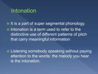 Intonation | PPT