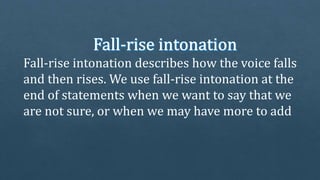 Intonation | PPTX