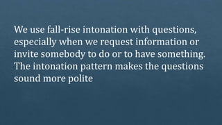 Intonation | PPTX