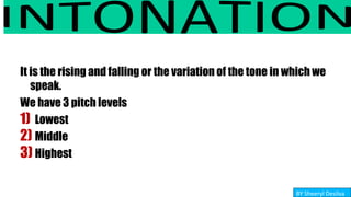 Intonation | PPT