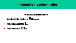 Intonation | PPT