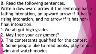 Intonation GRADE 9.pptx POWERPOINT PRESENTATION | PPTX