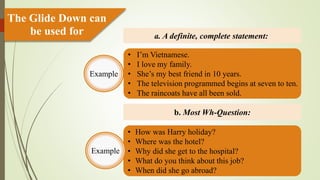 Intonation: How the Basic Tune shapes are used | PPTX