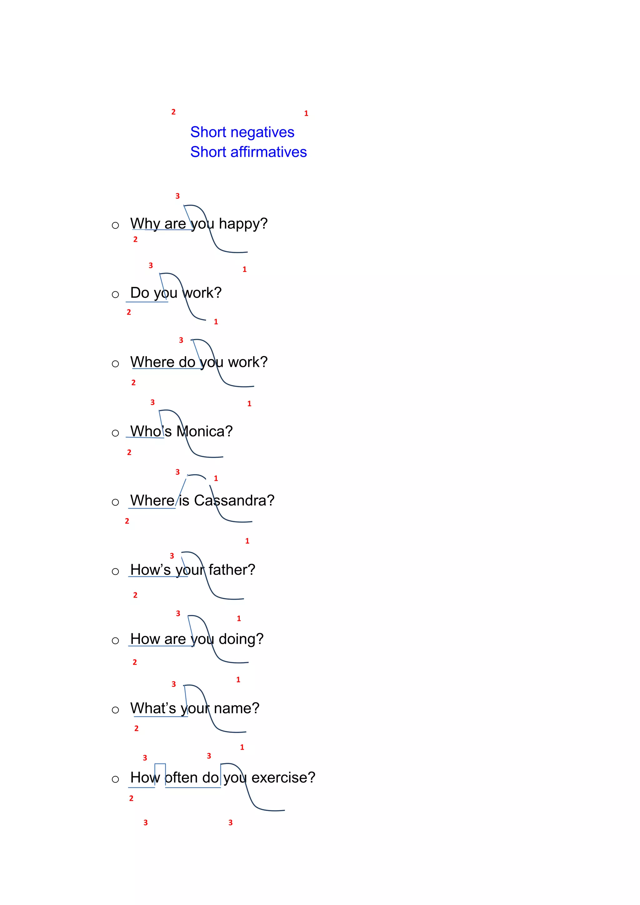 Intonation lines | DOCX