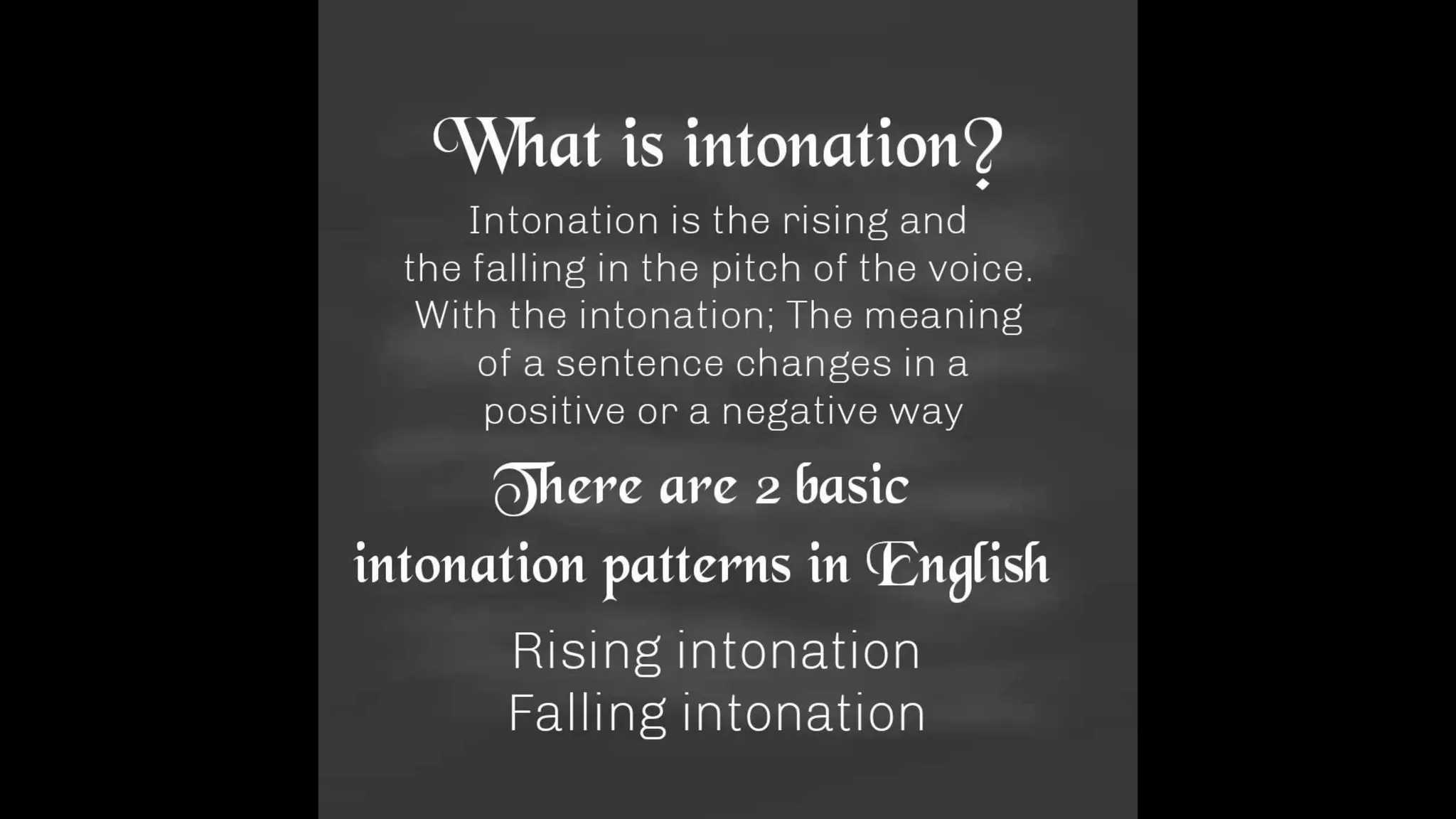 Intonations - Rising and Falling intonation | PPT