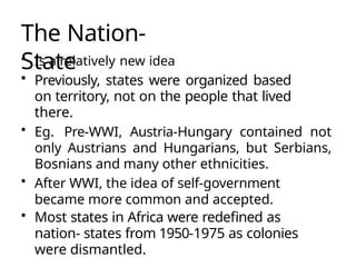 Intorduction to GeoPolitics and types of | PPT