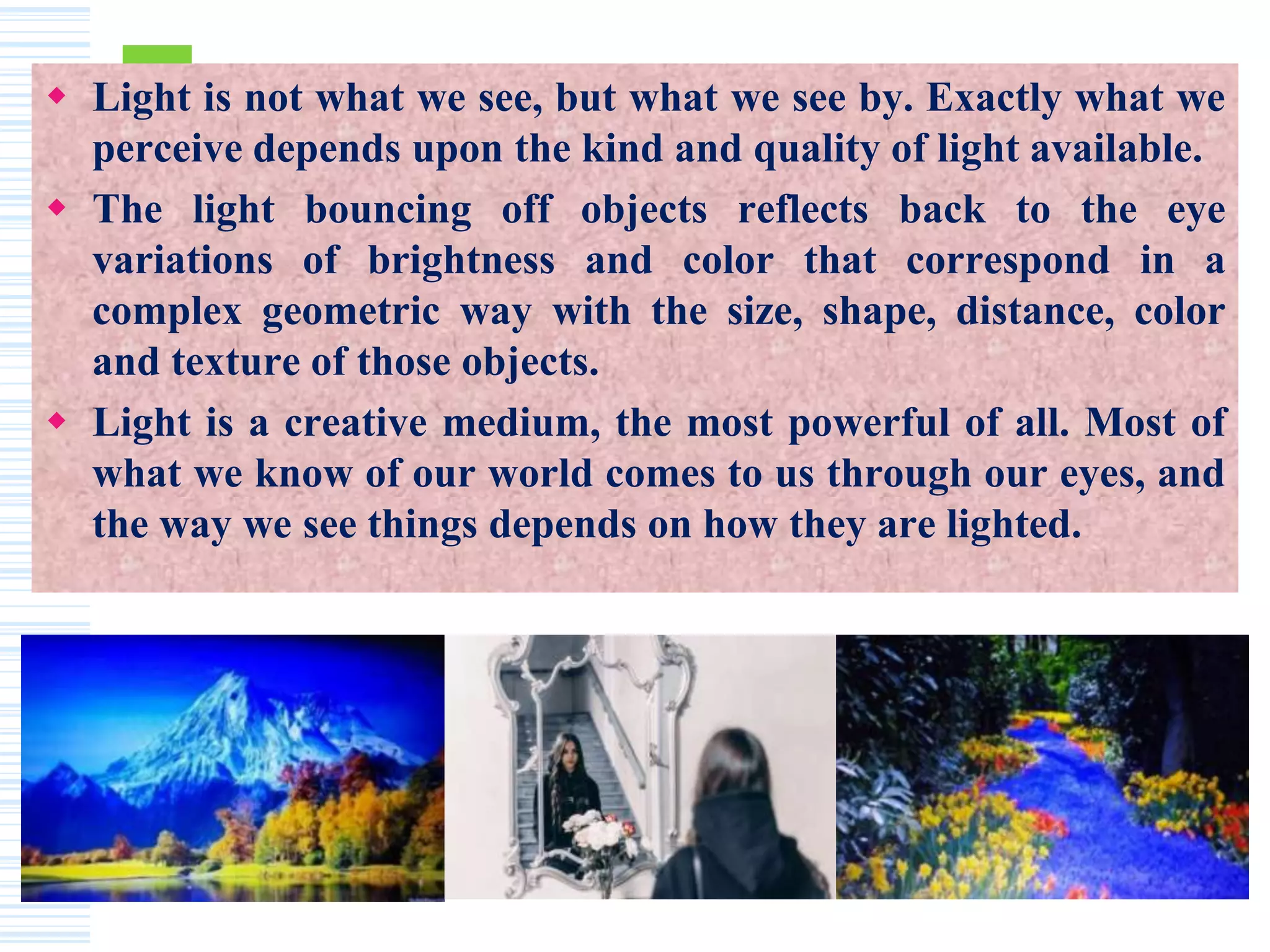 Intorduction to lighting | PPT