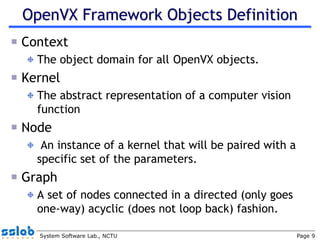 Introduction to OpenVX | PDF | Computer Software and Applications | Computing