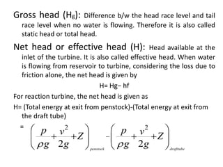 Hydraulic machines Jet Propulsion & Pelton Turbines | PPTX