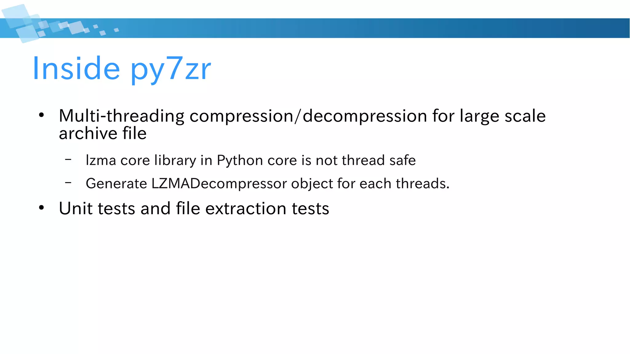 Intoroduction of py7zr | PPT