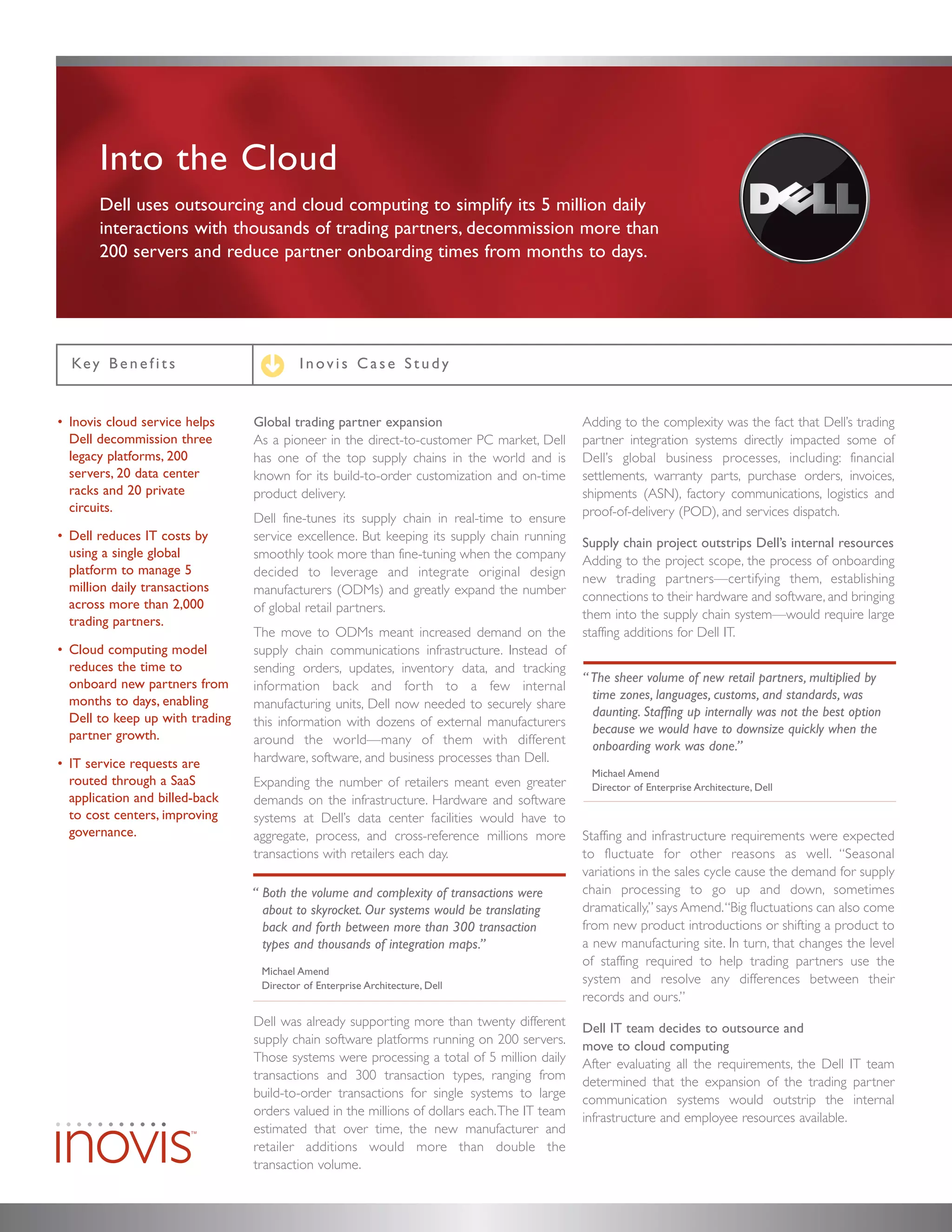 Into the cloud case study | PDF