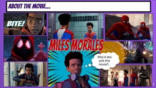Into the Spider-Verse Project Process | PPTX