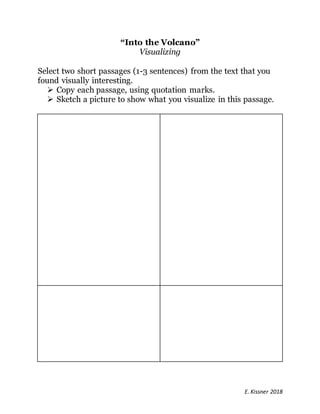 Into the Volcano Multiple Choice questions | DOCX