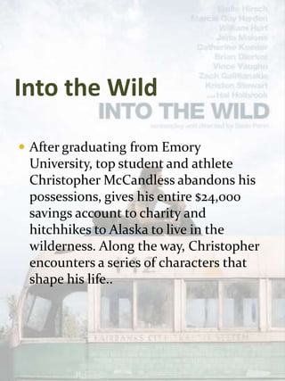 Into The Wild | PPTX