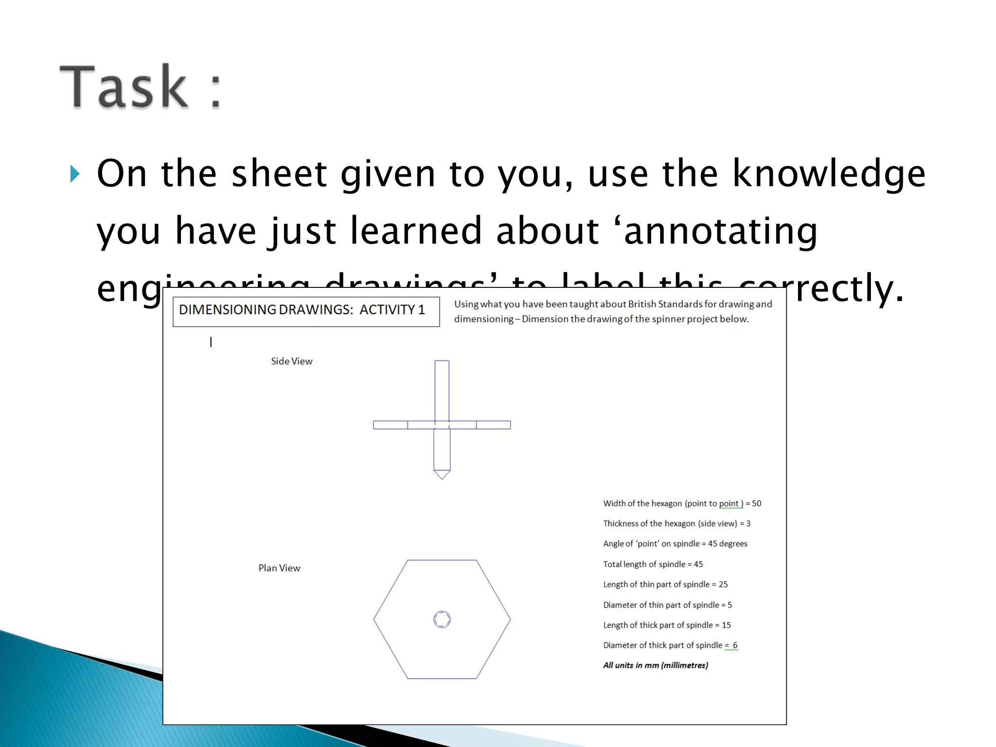 Year 10 Engineering - Lesson 1 - Intro To Course And Technical Drawing ...