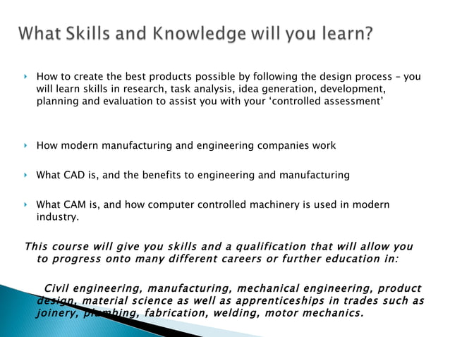 Year 10 Engineering - Lesson 1 - Intro To Course And Technical Drawing ...