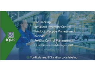 Intro to EnterpriseIQ from IQMS | PPTX