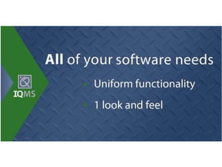 Intro to EnterpriseIQ from IQMS | PPTX