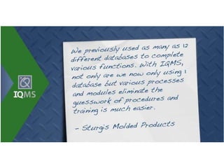 Intro to EnterpriseIQ from IQMS | PPTX